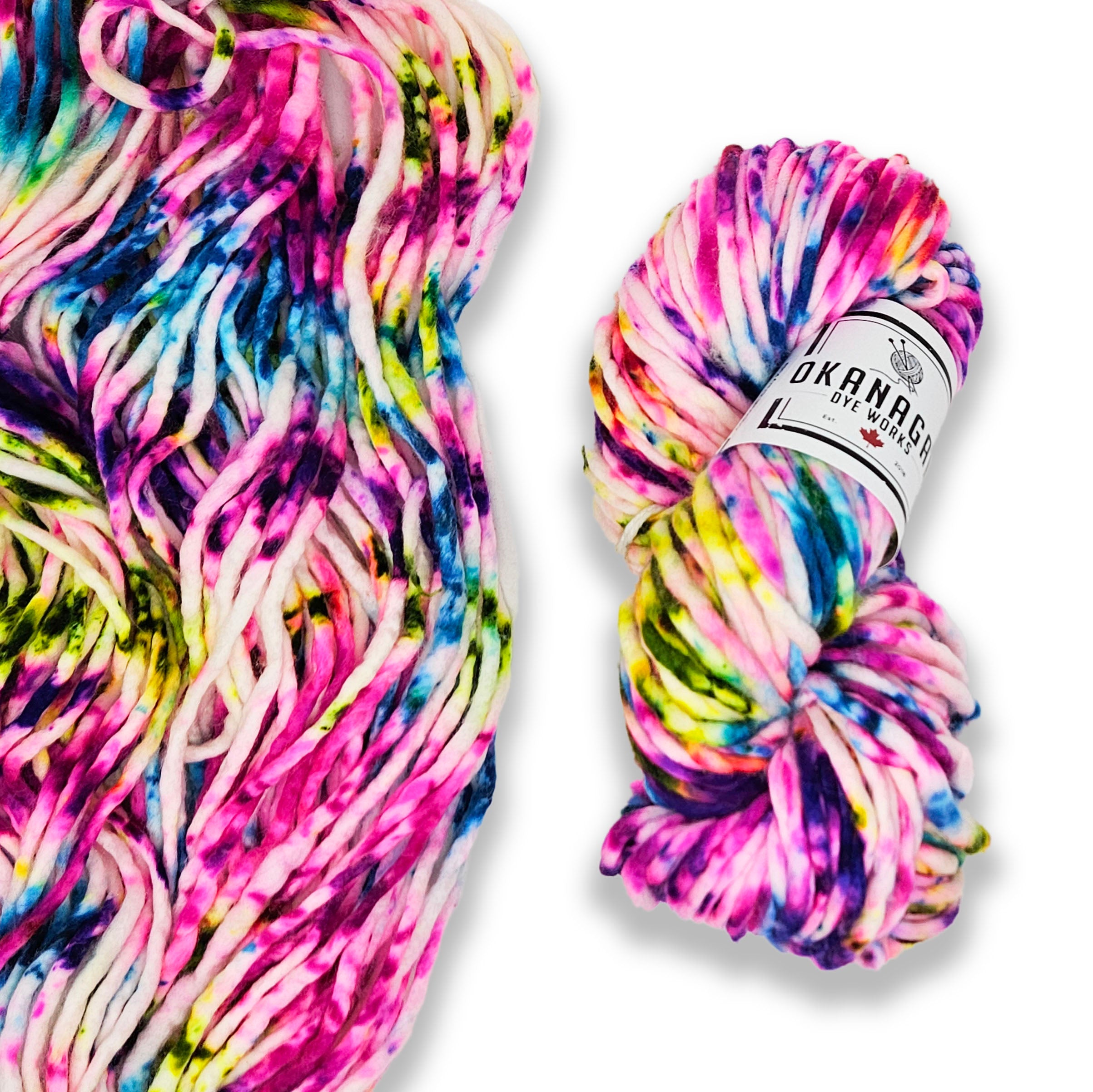 Okanagan Dye Works | Super Bulky | Crazy Kids | Warehouse2020