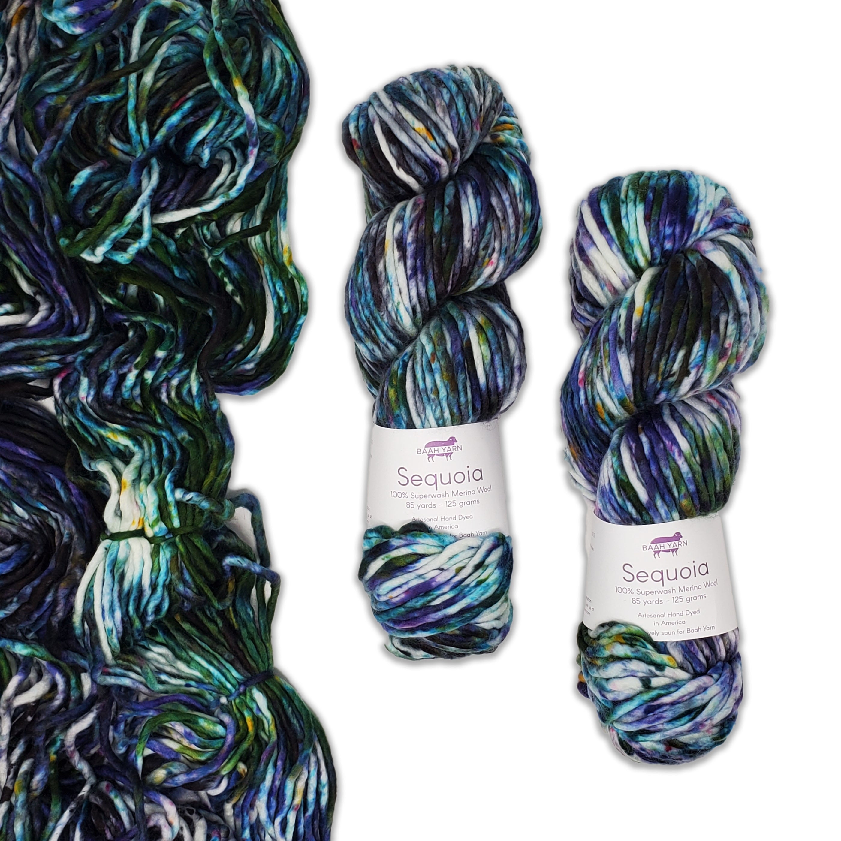 Baah Yarn Sequoia - Blue Suede Shoes | Warehouse2020