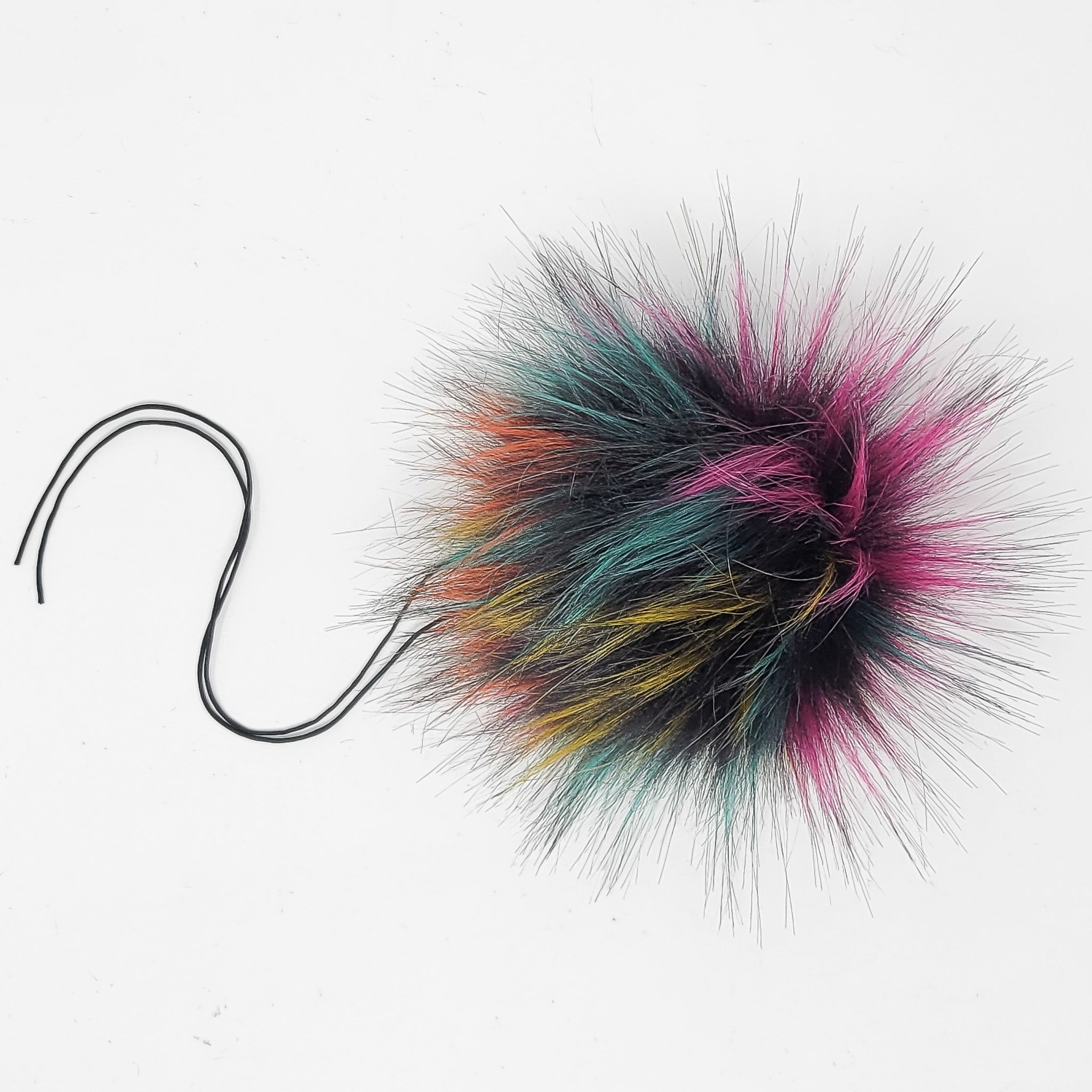 Electric - Faux Fur Pom Poms | Warehouse2020