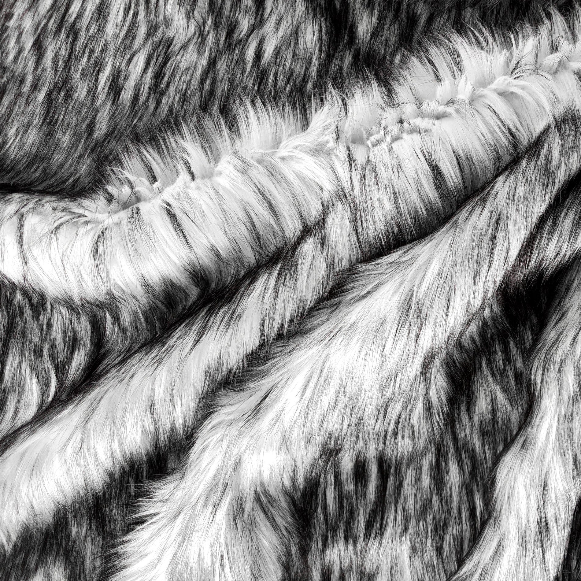 Quartz Fake Fur Faux Fur Fabric by the Metre / Yard | Warehouse2020